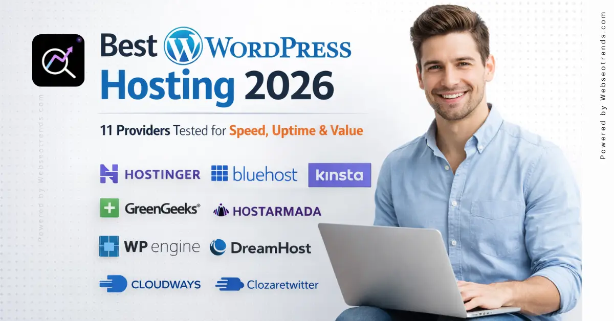 Best WordPress Hosting 2026 – Fast, Secure & Affordable Hosting Plans 2026